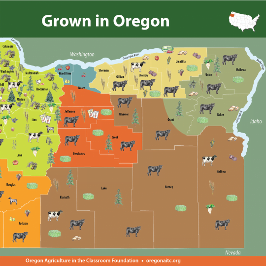 Get Oregonized - Oregon Agriculture in the Classroom